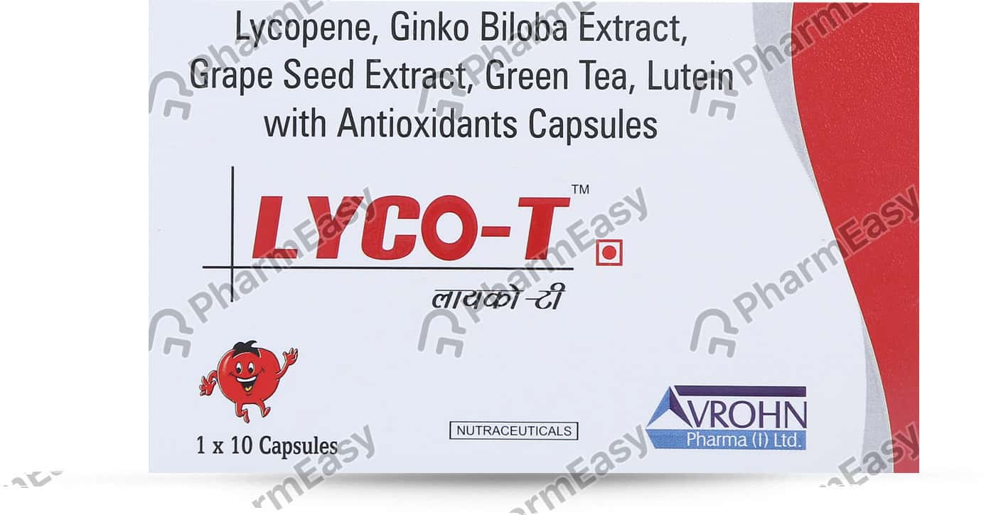 Buy Lyco T Strip Of 10 Capsules Online at Flat 15% OFF | PharmEasy