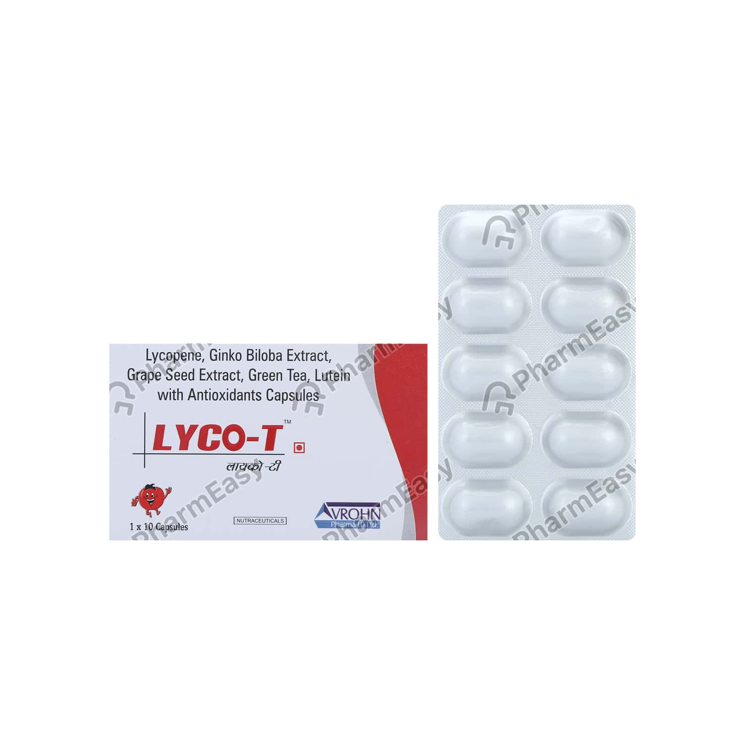 Buy Lyco T Strip Of 10 Capsules Online at Flat 18% OFF* | PharmEasy