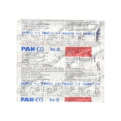 Pan D Strip Of 15 Capsules - Uses, Side Effects, Dosage, Composition ...