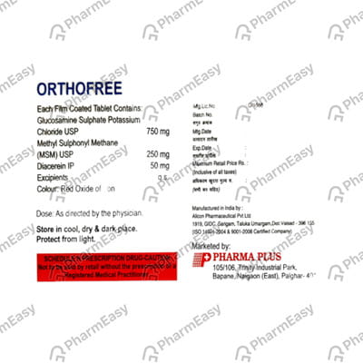 Orthofree Strip Of 10 Tablets: Uses, Side Effects, Price & Dosage ...
