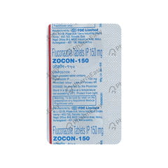 Zocon 150 MG Tablet (2) - Uses, Side Effects, Dosage, Composition ...