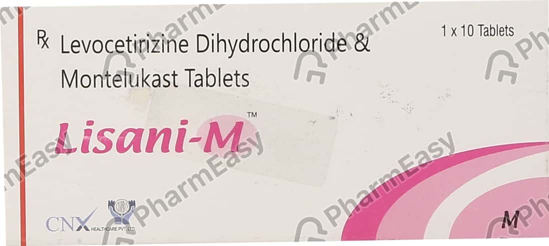 Lisani M Strip Of 10 Tablets: Uses, Side Effects, Price & Dosage ...