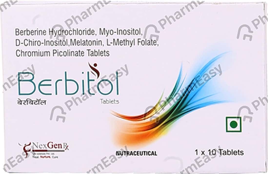 Buy Berbitol Strip Of 10 Tablets Online & Save Up to 24% at PharmEasy