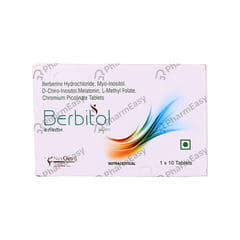 Buy Berbitol Tab 10'S Online at Flat 18% OFF* | PharmEasy