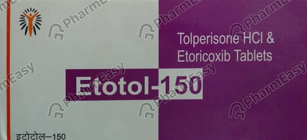 Etotol 150 MG Tablet (10): Uses, Side Effects, Price & Dosage | PharmEasy