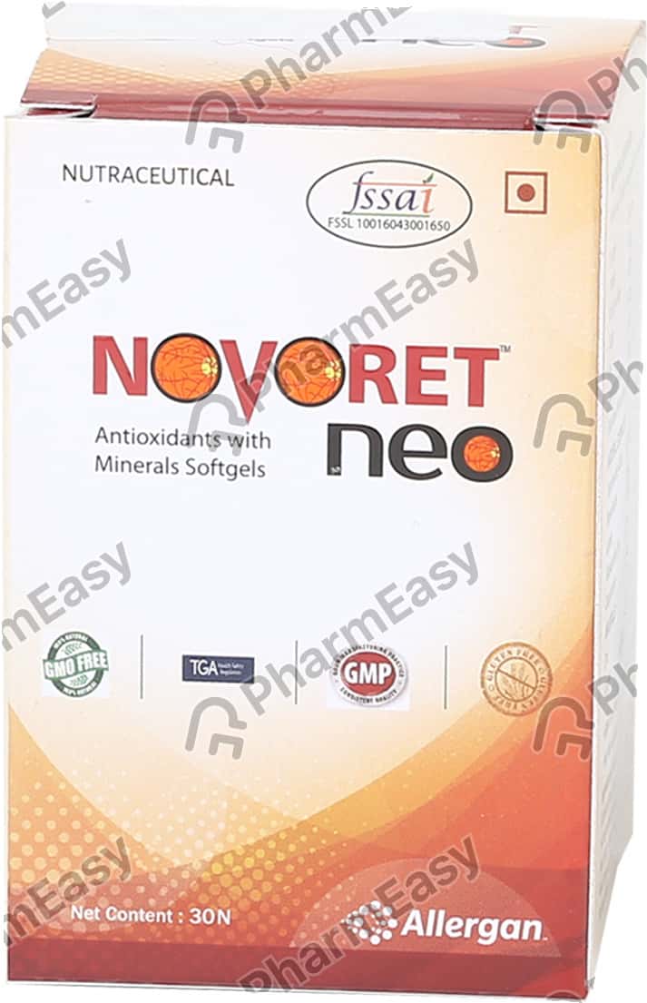Buy Novoret Neo Bottle Of 30 Softgel Capsules Online & Save Up to 24% ...