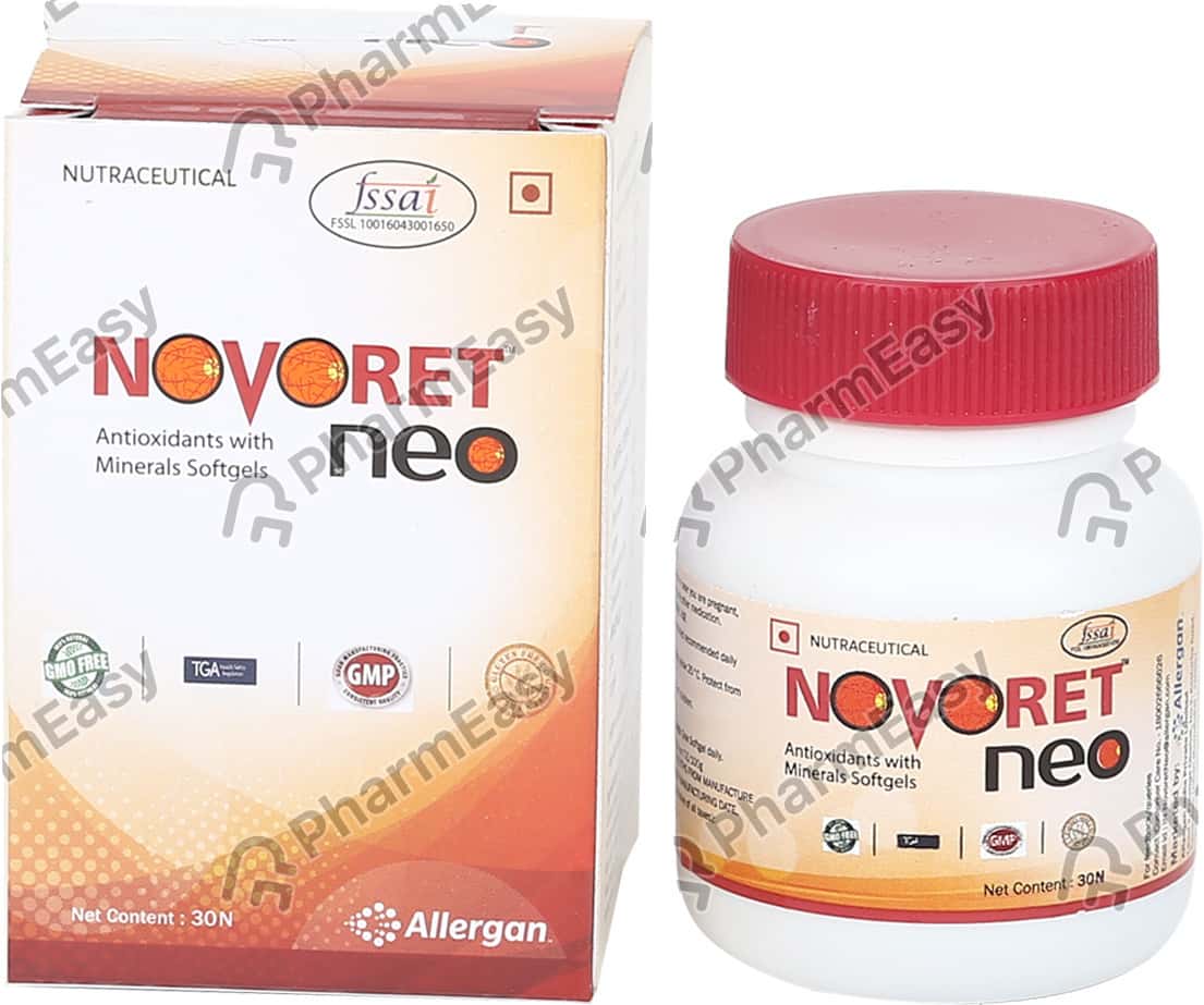 Buy Novoret Neo Bottle Of 30 Softgel Capsules Online at Flat 15% OFF ...