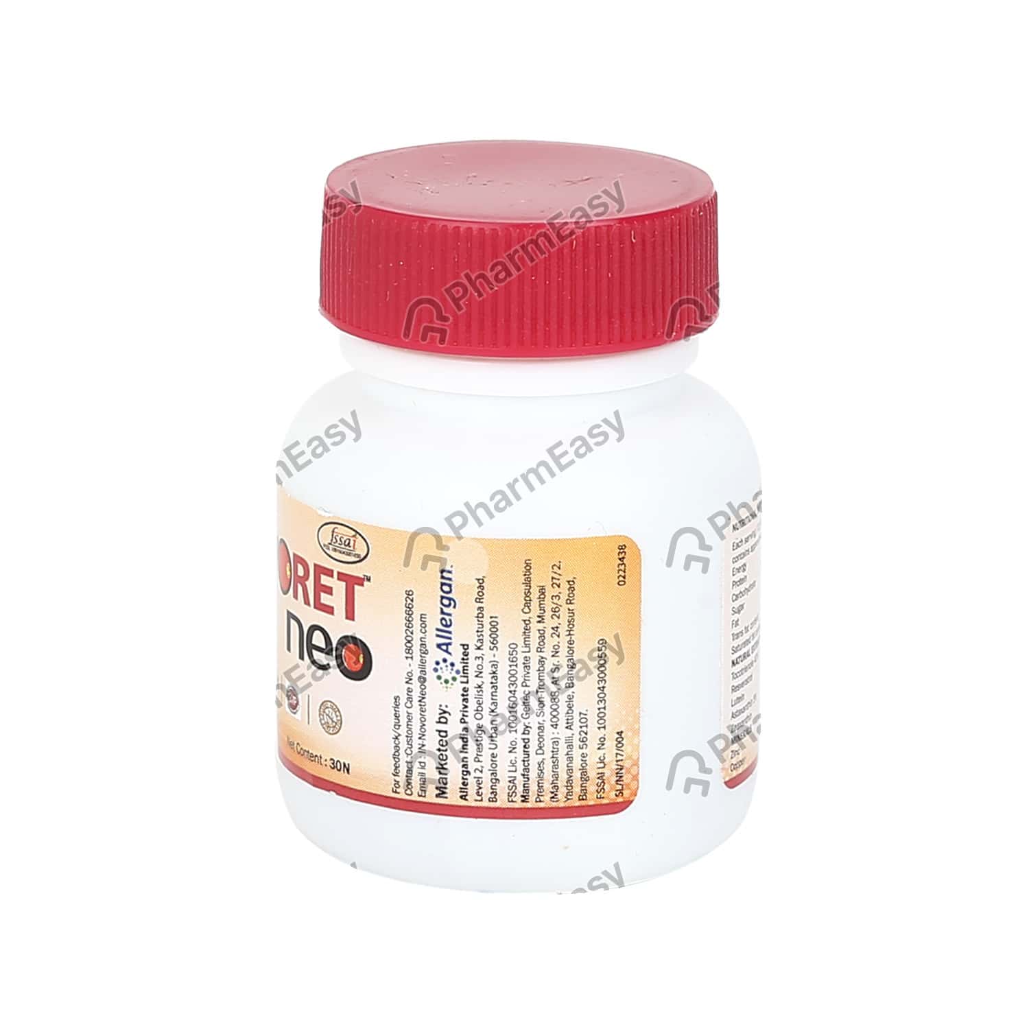 Buy Novoret Neo Capsule (30) Online at Flat 18% OFF* | PharmEasy