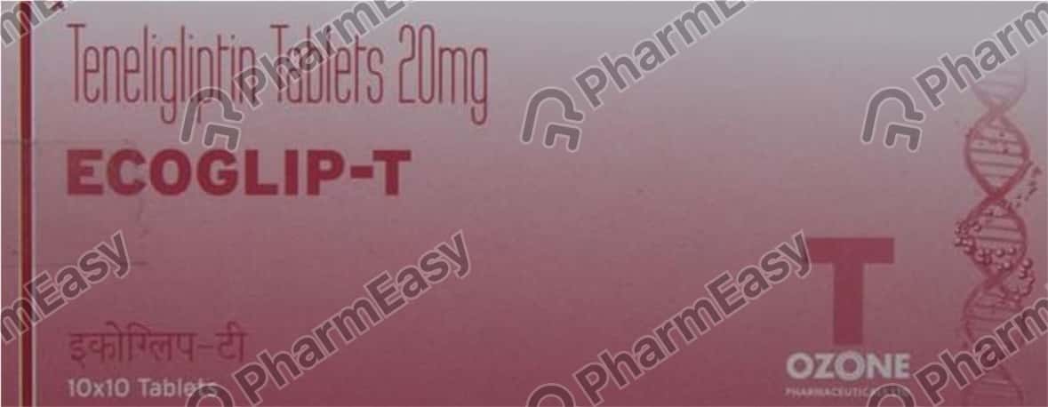 Ecoglip T 20 MG Tablet (10): Uses, Side Effects, Price & Dosage | PharmEasy