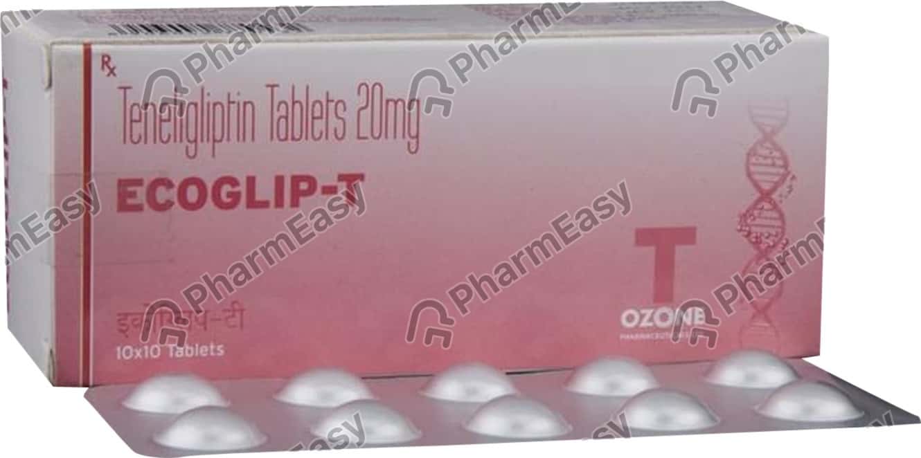 Ecoglip T 20 MG Tablet (10): Uses, Side Effects, Price & Dosage | PharmEasy