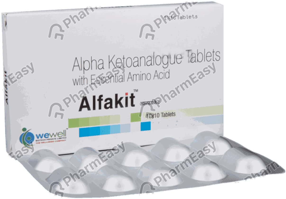 Alfakit Strip Of 10 Tablets: Uses, Side Effects, Price & Dosage | PharmEasy