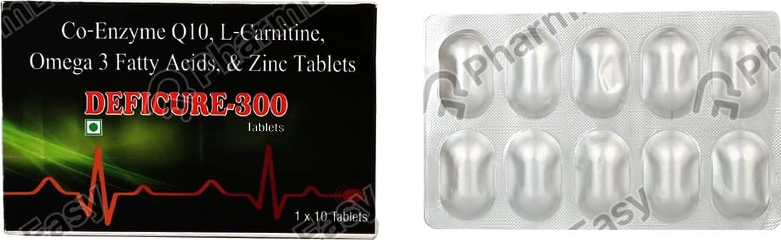 Buy Deficure 300 Strip Of 10 Tablets Online at Flat 15% OFF | PharmEasy