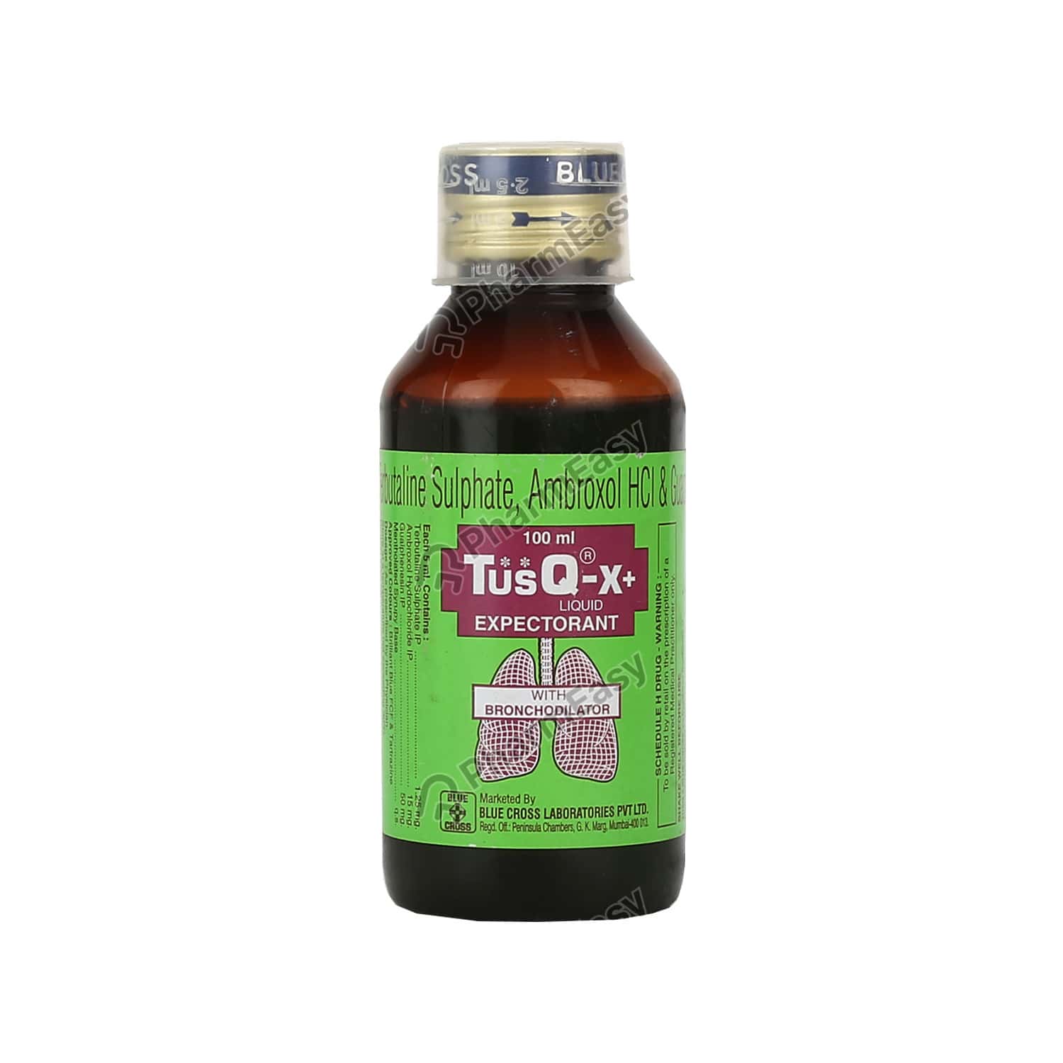 Buy Tusq X Plus Expectorant 100ml Online at Flat 18% OFF* | PharmEasy