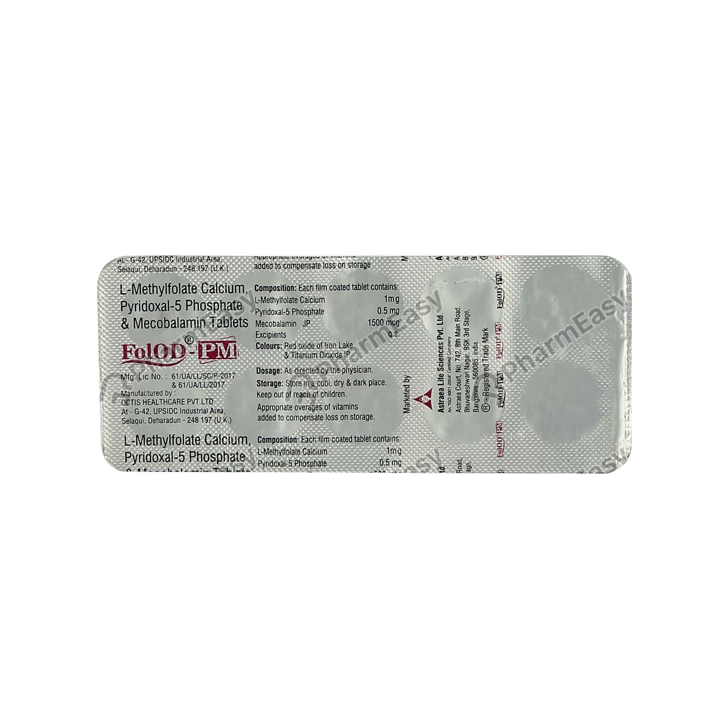 Buy Folod Pm Strip Of 10 Tablets Online at Flat 18% OFF* | PharmEasy