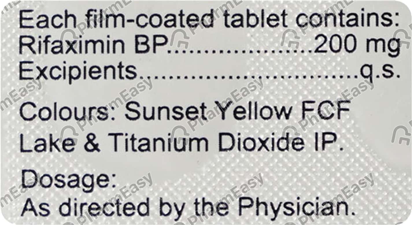 Rifakem 200 MG Tablet (10): Uses, Side Effects, Price & Dosage | PharmEasy