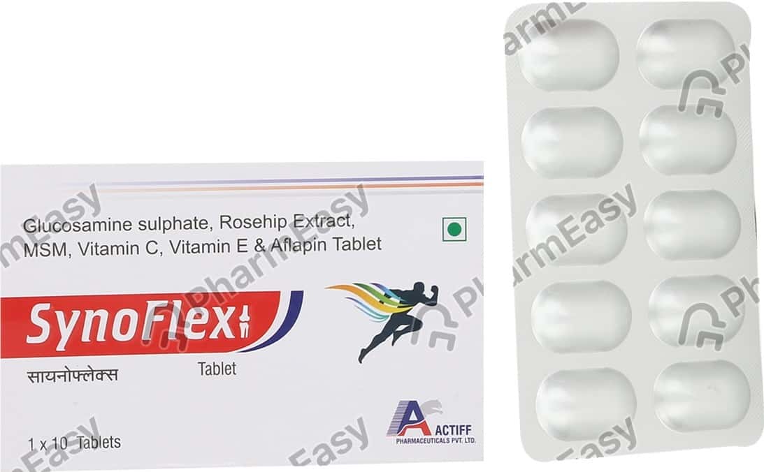 Buy Synoflex Strip Of 10 Tablets Online at Flat 15% OFF | PharmEasy