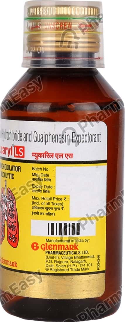 Mucaryl Ls Syrup 100ml: Uses, Side Effects, Price & Dosage | PharmEasy