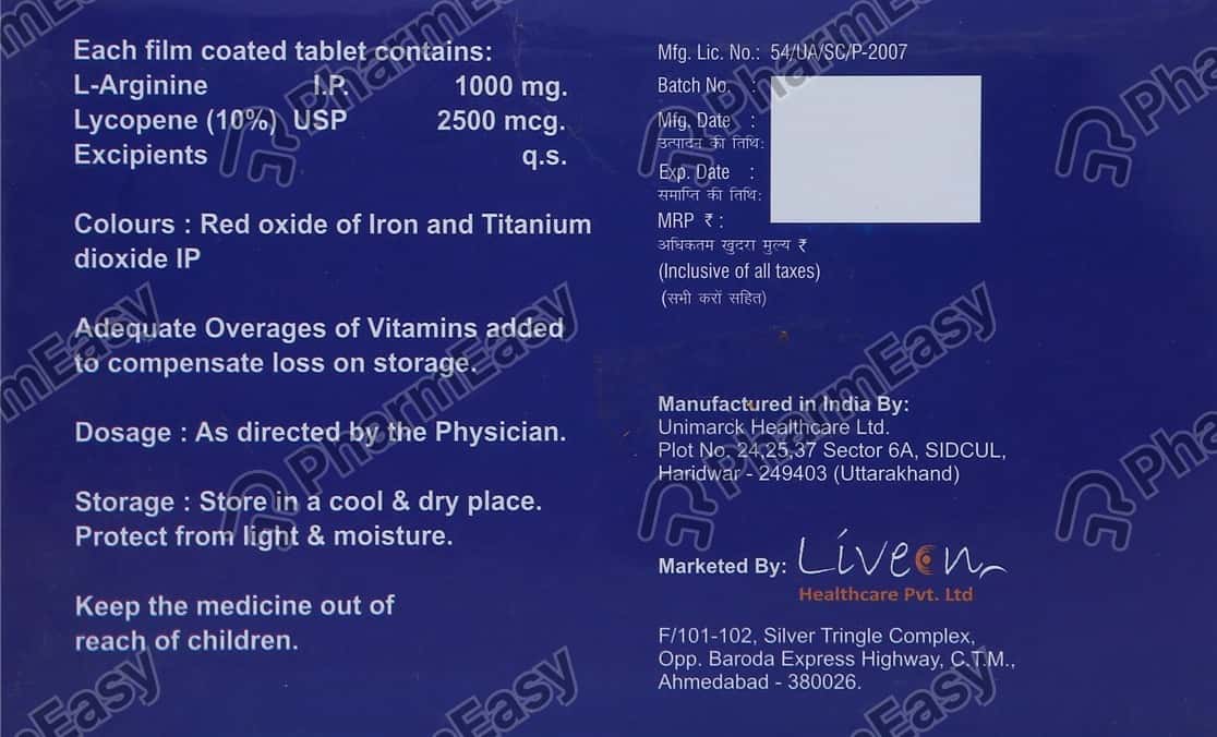 Buy Argilive Strip Of 10 Tablets Online at Flat 15% OFF | PharmEasy
