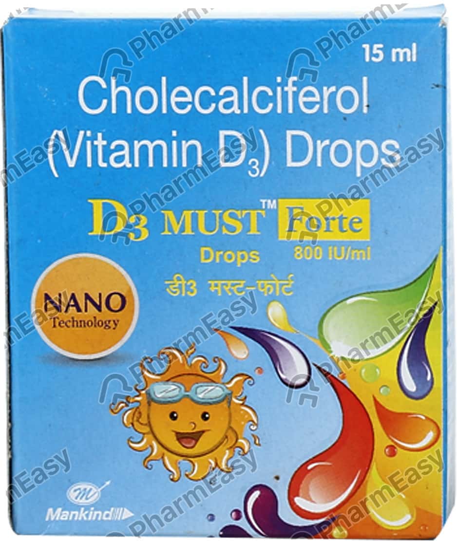 D3 Must Forte 800iu Oral Drops: Uses, Side-effects, Price, Dosage ...
