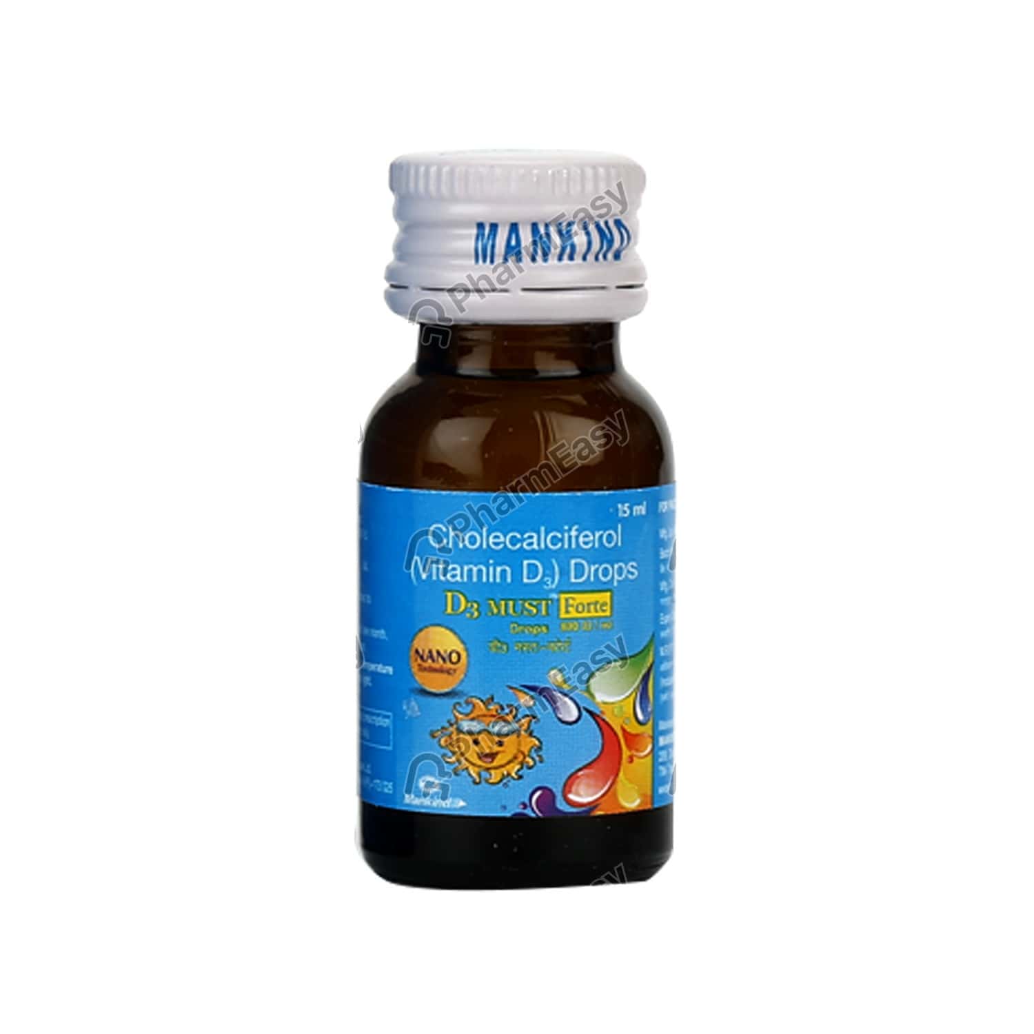 D3 Must Forte 800 IU Oral Drop (15) - Uses, Side Effects, Dosage ...