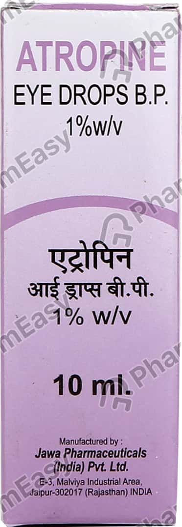Atropine 1 % Eye Drop (10): Uses, Side Effects, Price & Dosage | PharmEasy