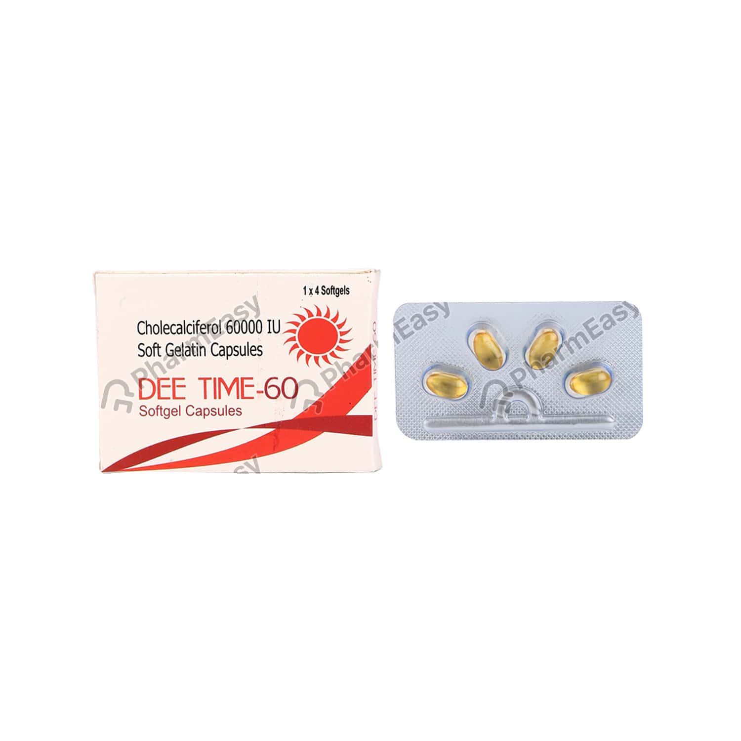 Dee Time 60k Strip Of 4 Capsules - Uses, Side Effects, Dosage ...