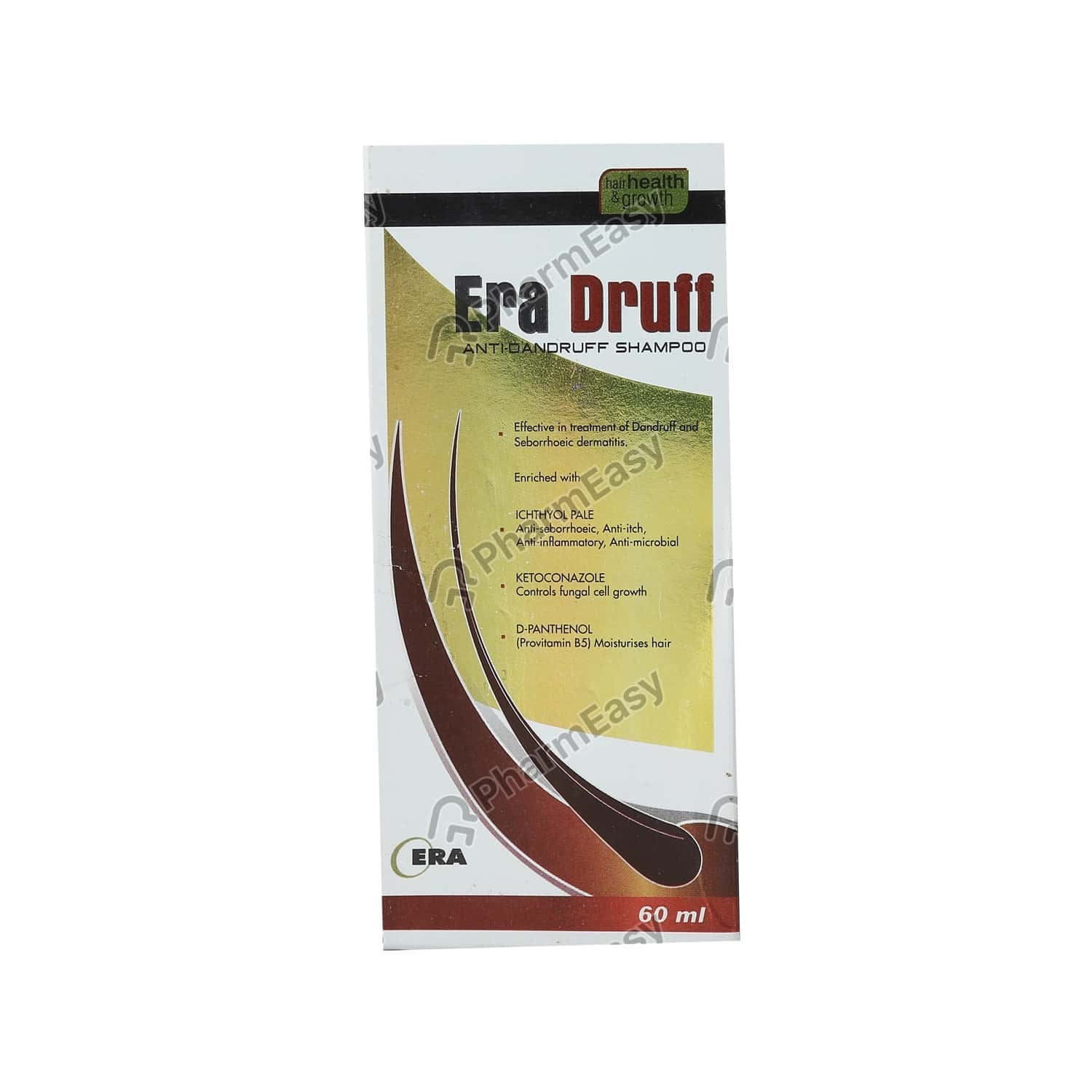 Buy Era Druff Bottle Of 60ml Shampoo Online at Flat 18% OFF* | PharmEasy