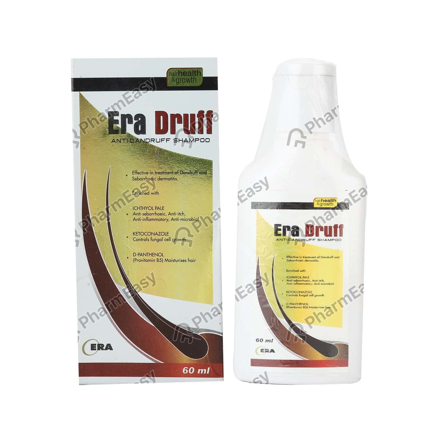 Buy Era Druff Bottle Of 60ml Shampoo Online at Flat 18% OFF* | PharmEasy