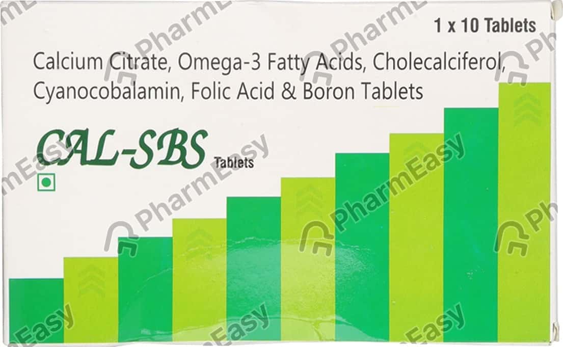 Buy Cal Sbs Strip Of 10 Tablets Online at Flat 15% OFF | PharmEasy