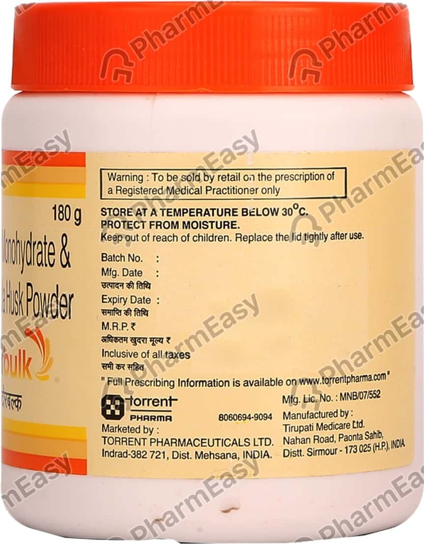 Torbulk Powder 180gm: Uses, Side Effects, Price & Dosage | PharmEasy