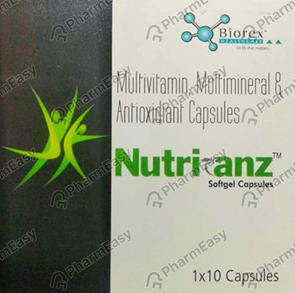Buy Nutrianz Capsule (10) Online at Flat 15% OFF | PharmEasy