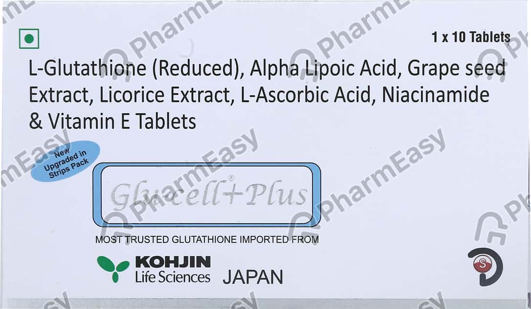 Buy Glucell Plus Strip Of 10 Tablets Online & Save Up to 24% at PharmEasy