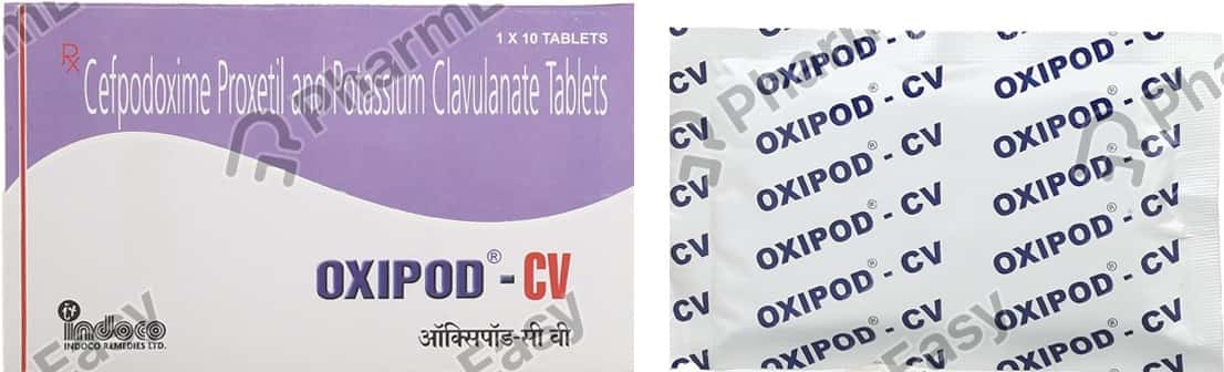 Oxipod Cv 200 Mg Strip Of 10 Tablets: Uses, Side Effects, Price ...