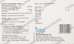 Oxipod Cv 200 Mg Strip Of 10 Tablets: Uses, Side Effects, Price ...