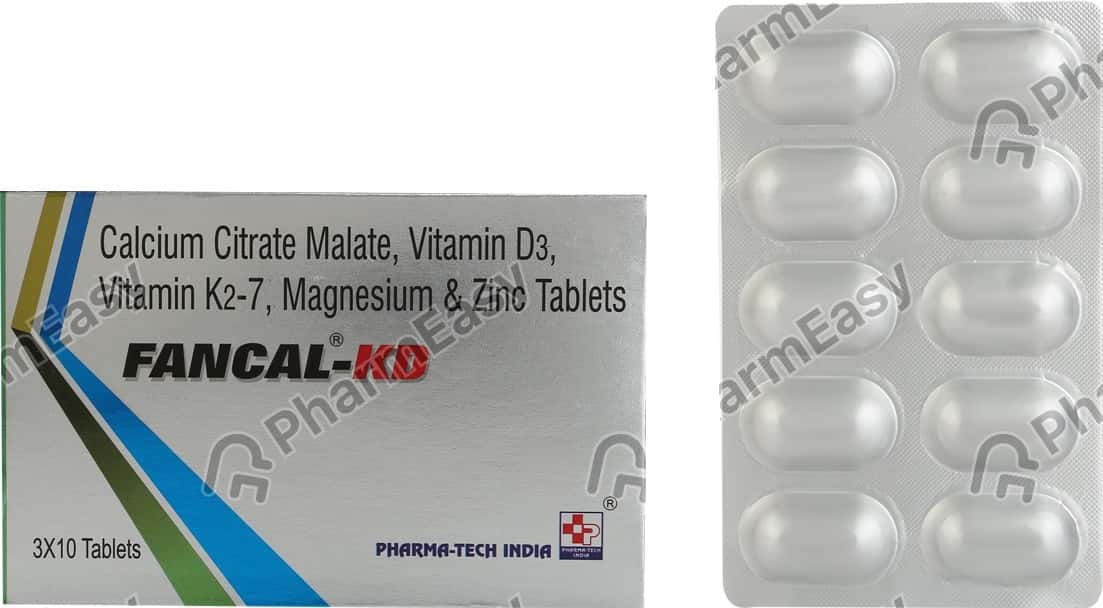 Buy Fancal Kd Strip Of 10 Tablets Online at Flat 15% OFF | PharmEasy