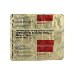Buy Zita Met Plus 20/500 Tab 15'S Online at Flat 18% OFF* | PharmEasy