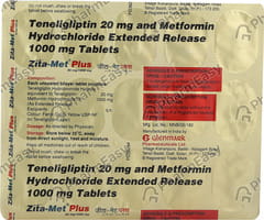 Zita Met Plus Tablet: Uses, Side-effects, Price, Dosage & More Info ...