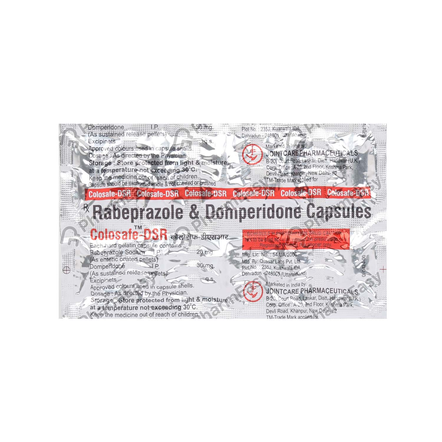 Colosafe Dsr Strip Of 10 Capsules - Uses, Side Effects, Dosage ...
