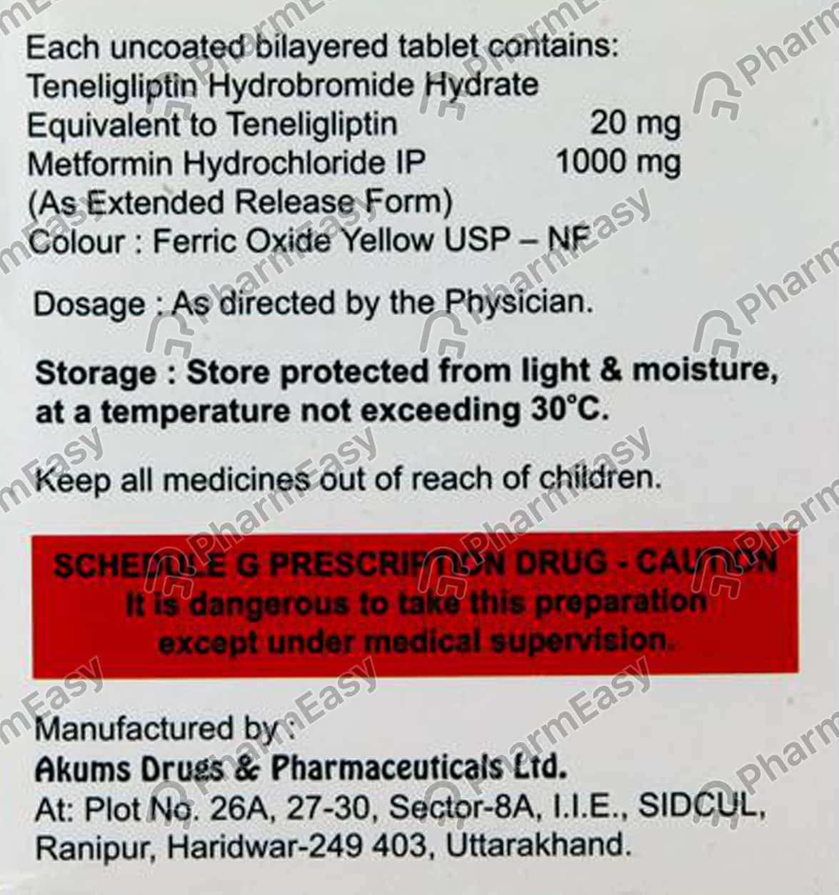 Glipijub M Forte Strip Of 10 Tablets: Uses, Side Effects, Price ...