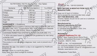 Buy Thiotres 500 MG Tablet (10) Online at Flat 15% OFF | PharmEasy