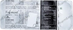 Buy FOLIMOST STRIP OF 10 TABLETS Online & Get Upto 60% OFF at PharmEasy