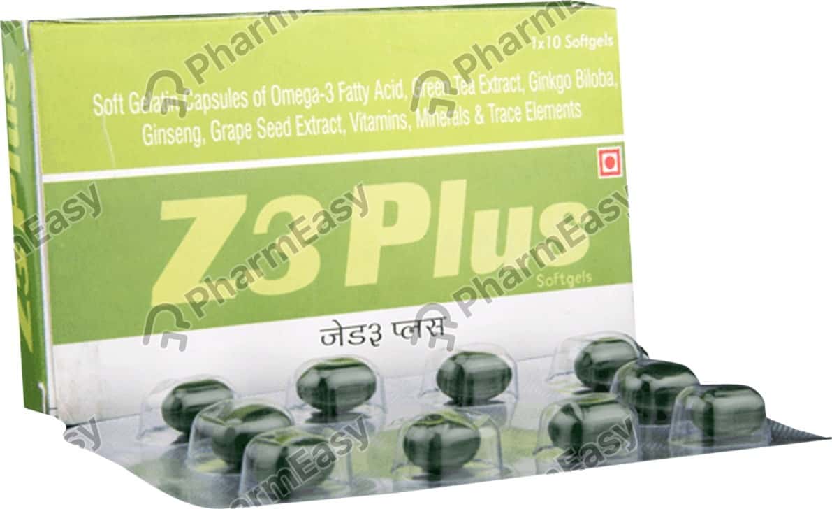 Buy Z3 Plus Strip Of 10 Capsules Online at Flat 15% OFF | PharmEasy