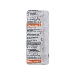 Hyocimax S 0.125 MG Tablet (10) - Uses, Side Effects, Dosage ...