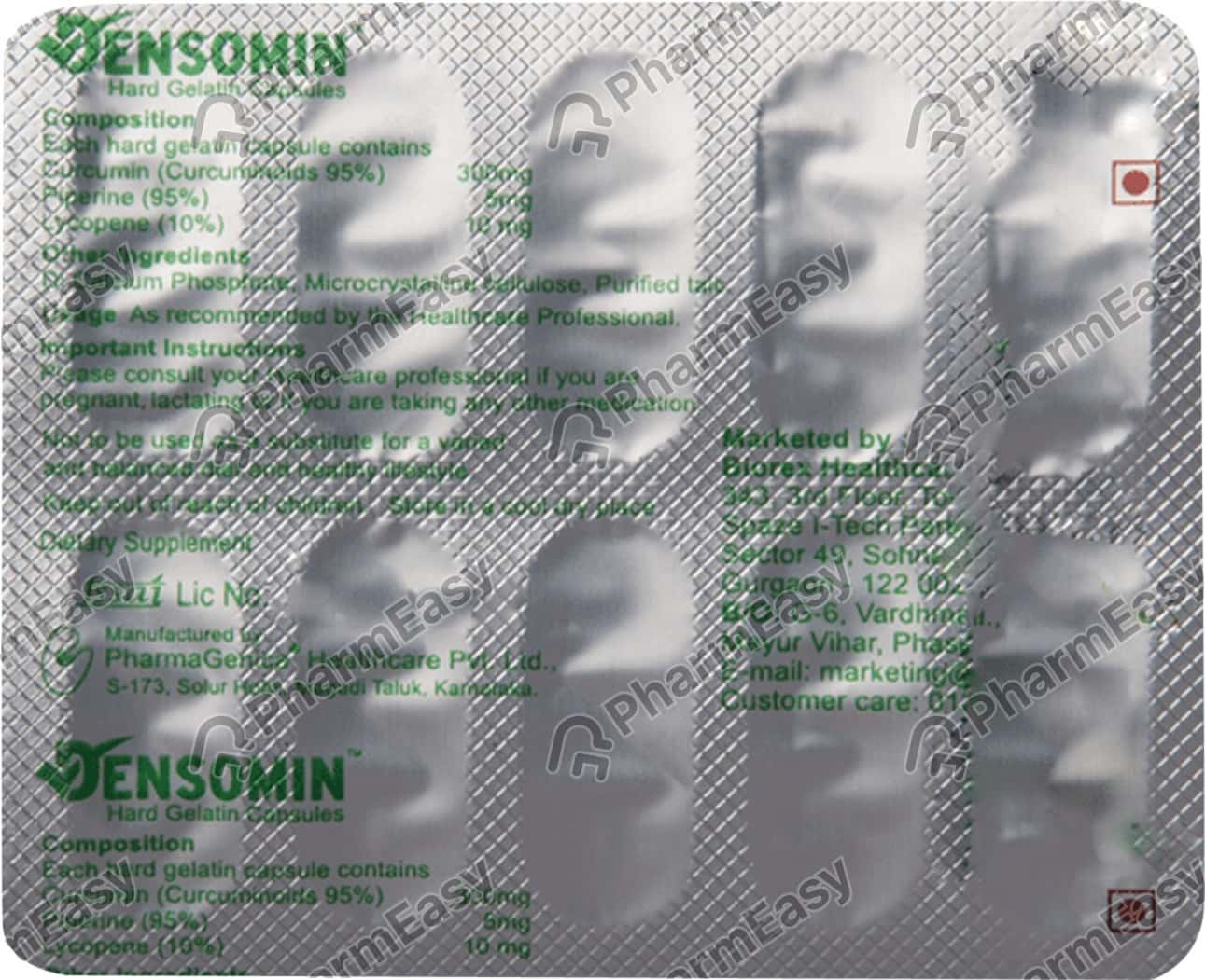 Buy Densomin Strip Of 10 Capsules Online at Flat 15% OFF | PharmEasy