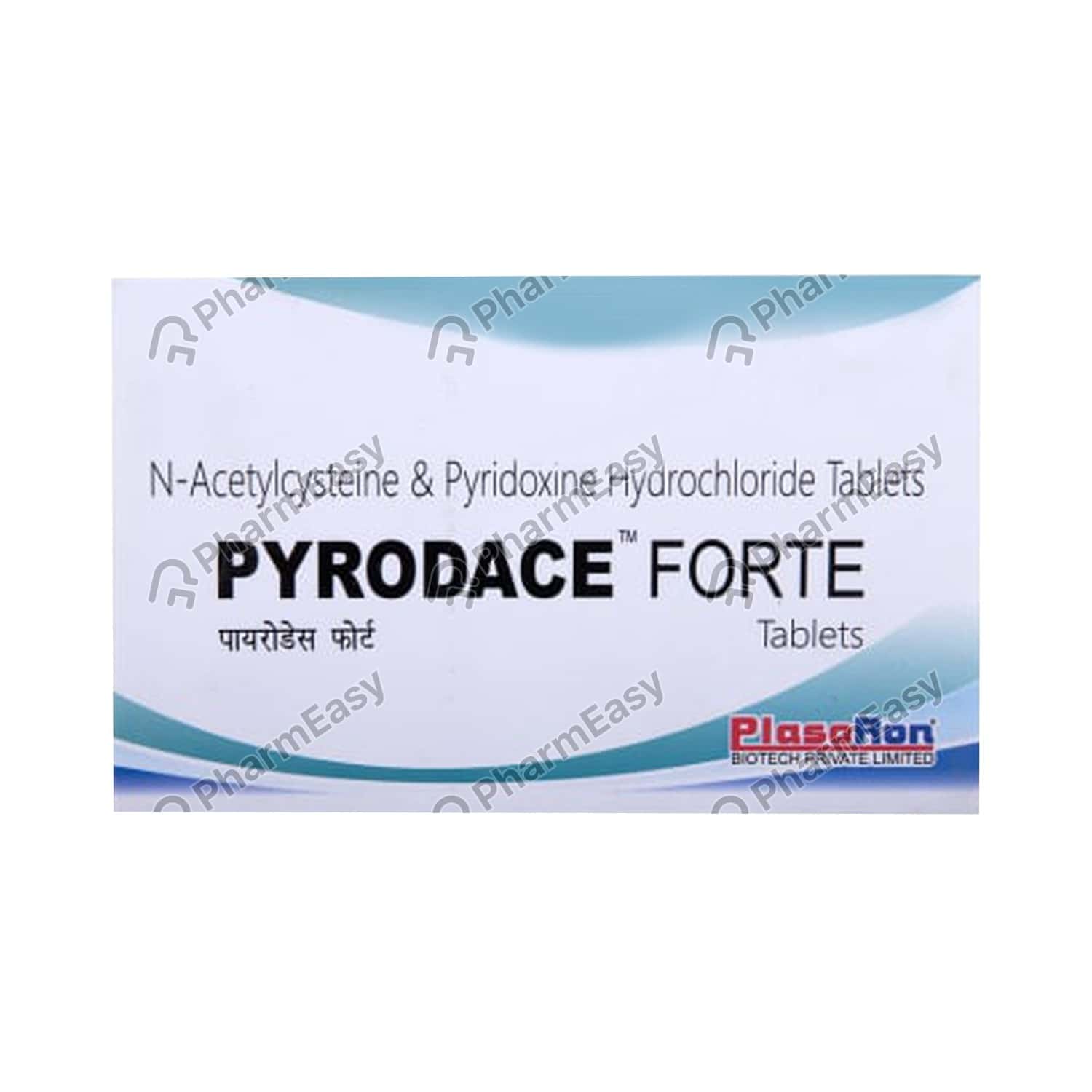 Buy Pyrodace Forte Strip Of 10 Tablets Online at Flat 18% OFF* | PharmEasy