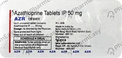 Azr 50 MG Tablet (10): Uses, Side Effects, Price & Dosage | PharmEasy