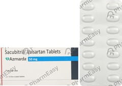 Azmarda 50mg Strip Of 14 Tablets: Uses, Side Effects, Price & Dosage ...