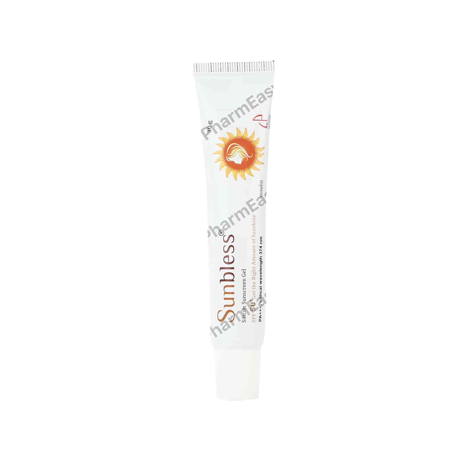Buy Sunbless Spf 50 Plus Gel 30gm Online at Flat 18% OFF* | PharmEasy