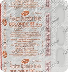 Dolonex DT 20mg Tablet: Uses, Side-effects, Price, Dosage & More Info ...