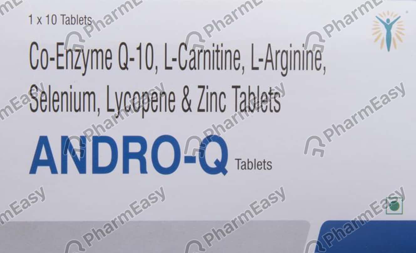Buy Andro Q Strip Of 10 Tablets Online & Save Up to 24% at PharmEasy